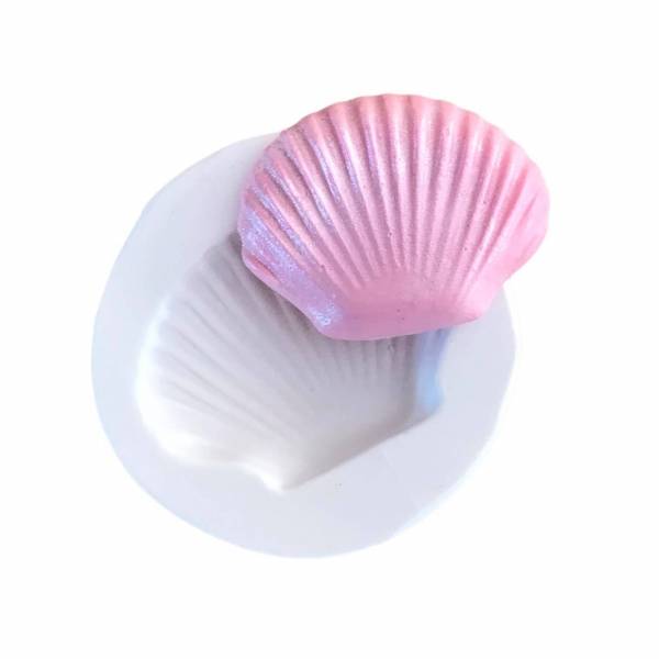 Molde de Silicone Concha Pink - 1318