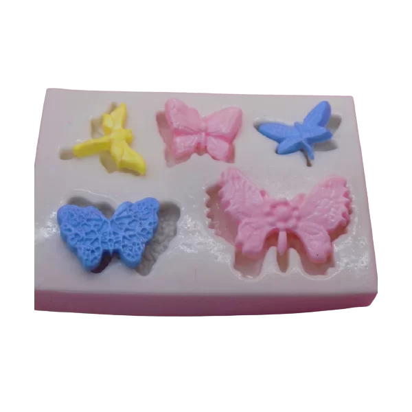 Molde de Silicone Borboletas Rafinha - 222