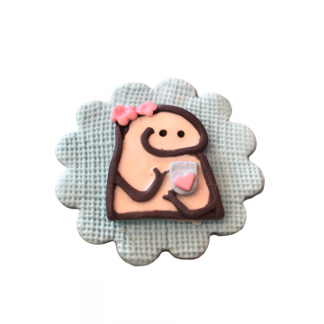 Molde de Silicone Flork Fofinha - 1809