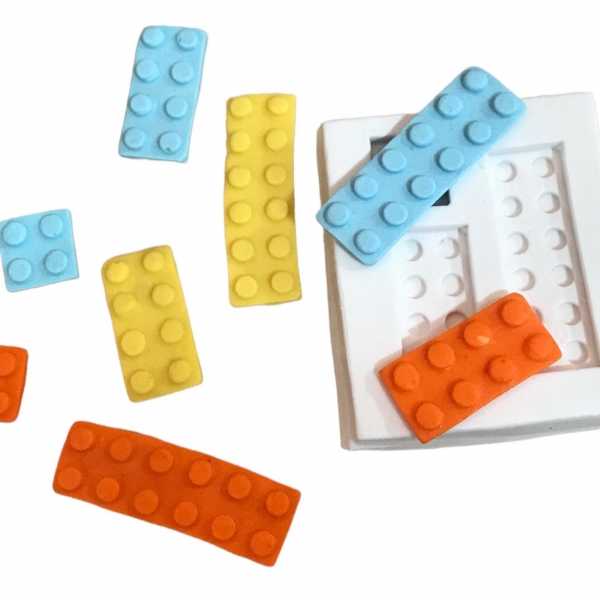 Molde de Silicone Lego Com Três - 973